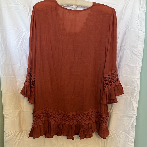 indigo soul | Tops | Indigo Soul Size Med Tunic From Cracker Barrel Im ...